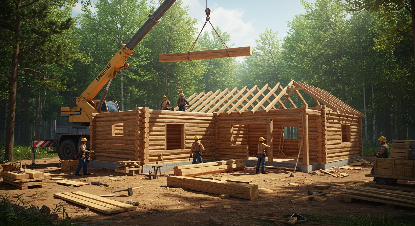 3 Types of Log Cabin Kits: Which One is Right for You? - timber and ...